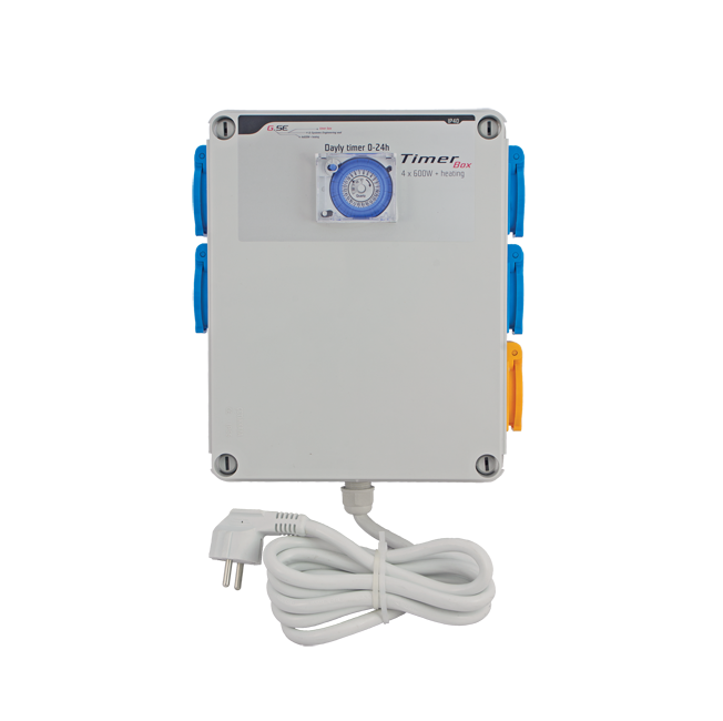 GSE Timer Box 4x600W 230V Quadro Elettrico