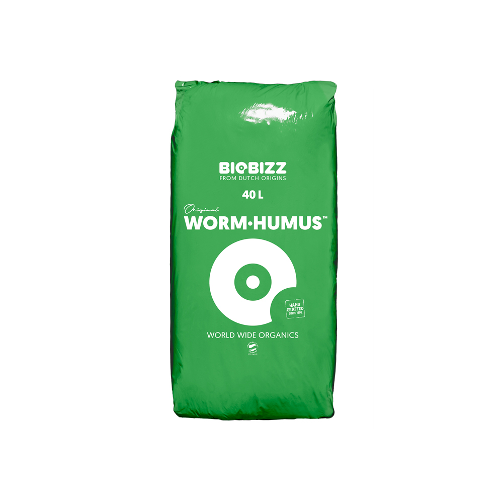 Biobizz WORM HUMUS Compost di Lombrico 100% Biologico 40L