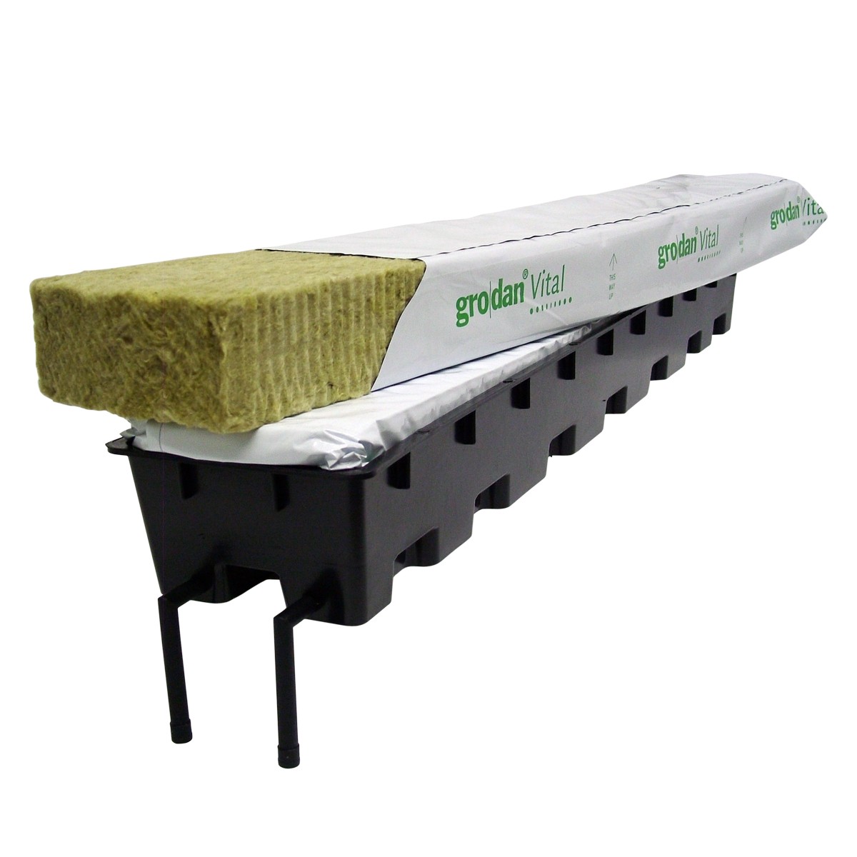 Grodan VITAL Lastre di Lana di Roccia per Coltivazione 100x15x7,5