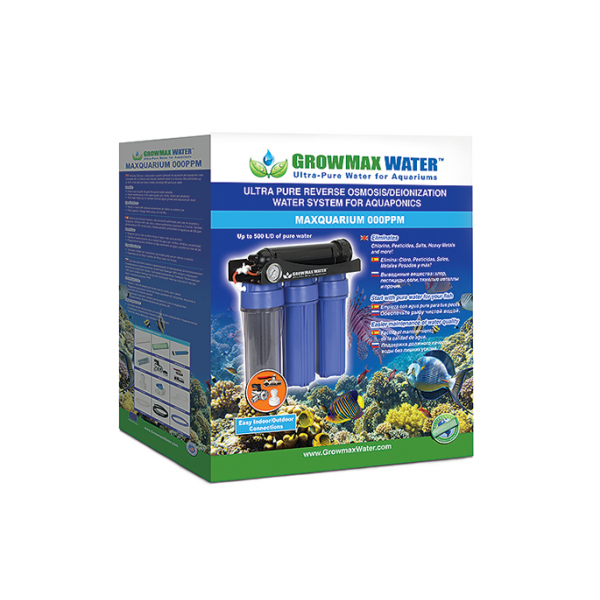 GrowMax Water MAXQUARIUM 000 PPM 500 L/g Sistema a Osmosi Inversa con ...